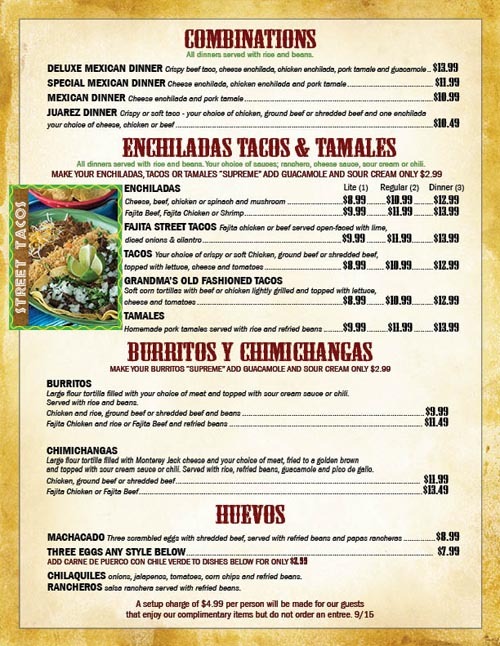 Cocina De Mino Mexican Restaurant