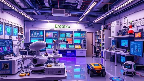 Creating an Advanced Robotics Lab Setup for Schools